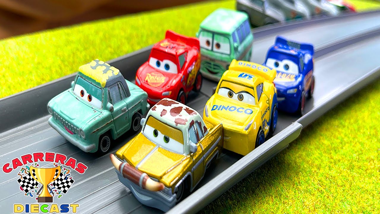 MINI RACERS DIECAST CARRERAS TORNEO PARTE 2 - YouTube