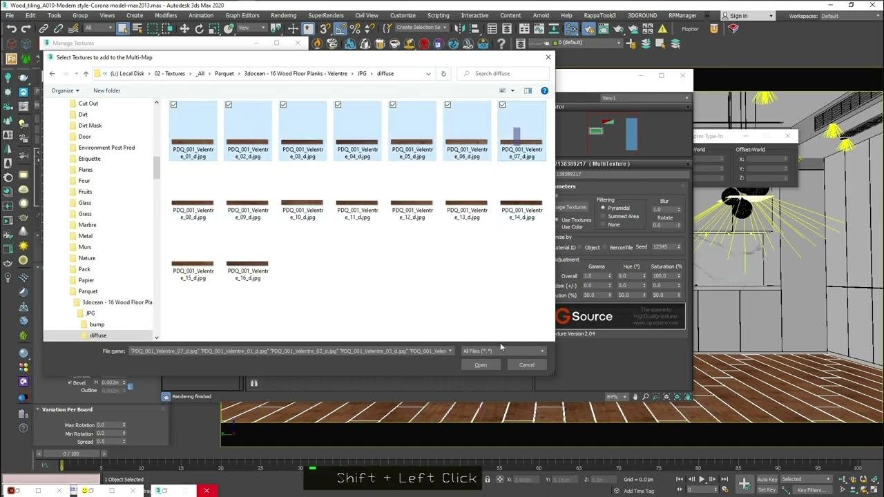 How to use multiple textures with Multitexture and Corona Multimap 3ds Max Archviz Quick Tips ...