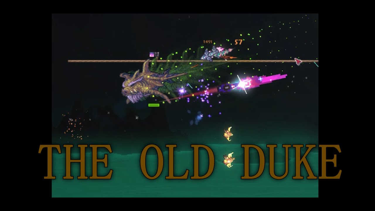 Terraria Calamity || Rebattling The Old Duke (Master Mode) - YouTube