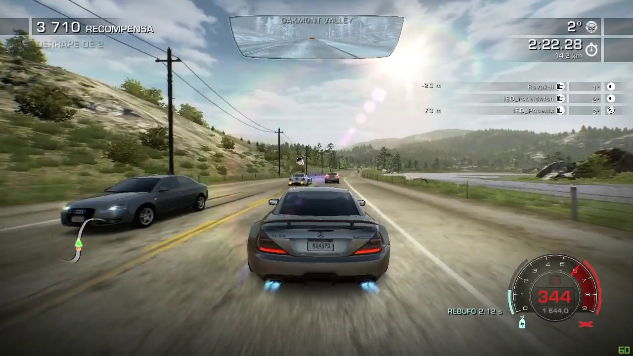 Nfshp remastered, online race #18 WR end of the line 4:49.16 super ...