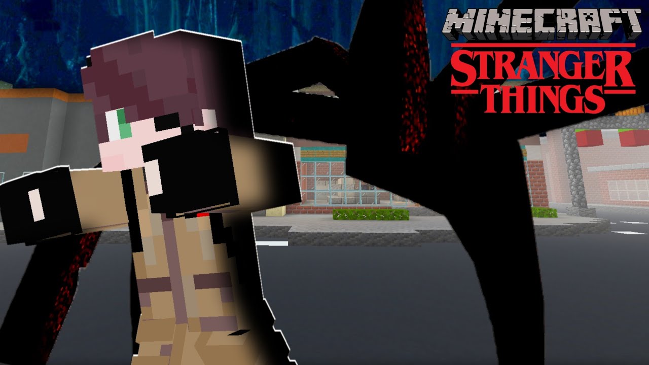 Minecraft stranger things..... Halloween EP2/TP2 - YouTube