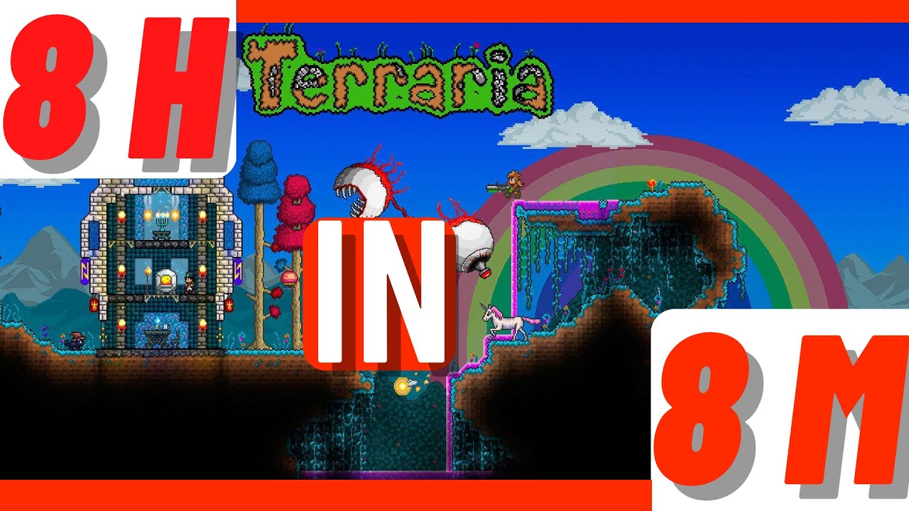 Terraria World Time Lapse ⛏️ - YouTube