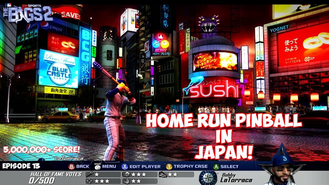The Bigs 2 Become A Legend Gameplay Episode 13: Home Run Pinball In ...