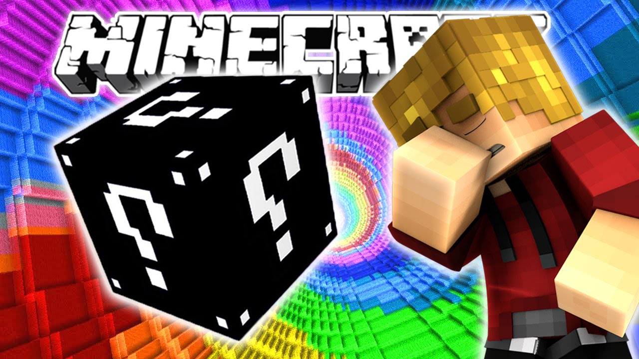 Minecraft Black Lucky Block Dropper! w/Lachlan & Preston - YouTube
