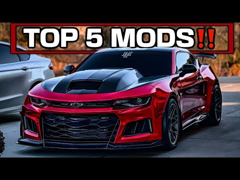 Here are the TOP 5 Mods you Need for your Camaro to get Major Power!