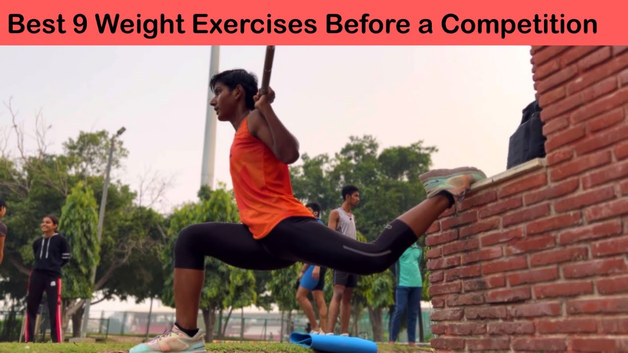 Best 9 Weight Exercises Before a Competition - YouTube