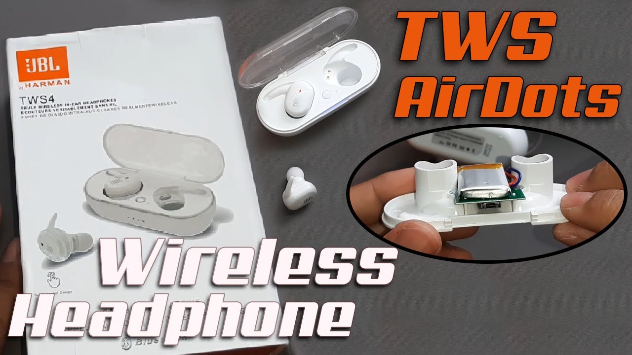 JBL TWS-4 Touch 5.0 Wireless Bluetooth Headset - Airdots - ear buds ...