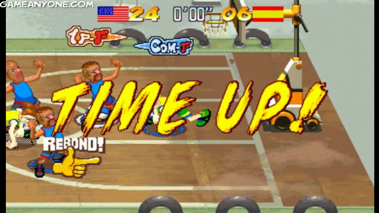 [CVSK] Capcom Sports Club (Arcade) [HD] - Dunk Stars - YouTube