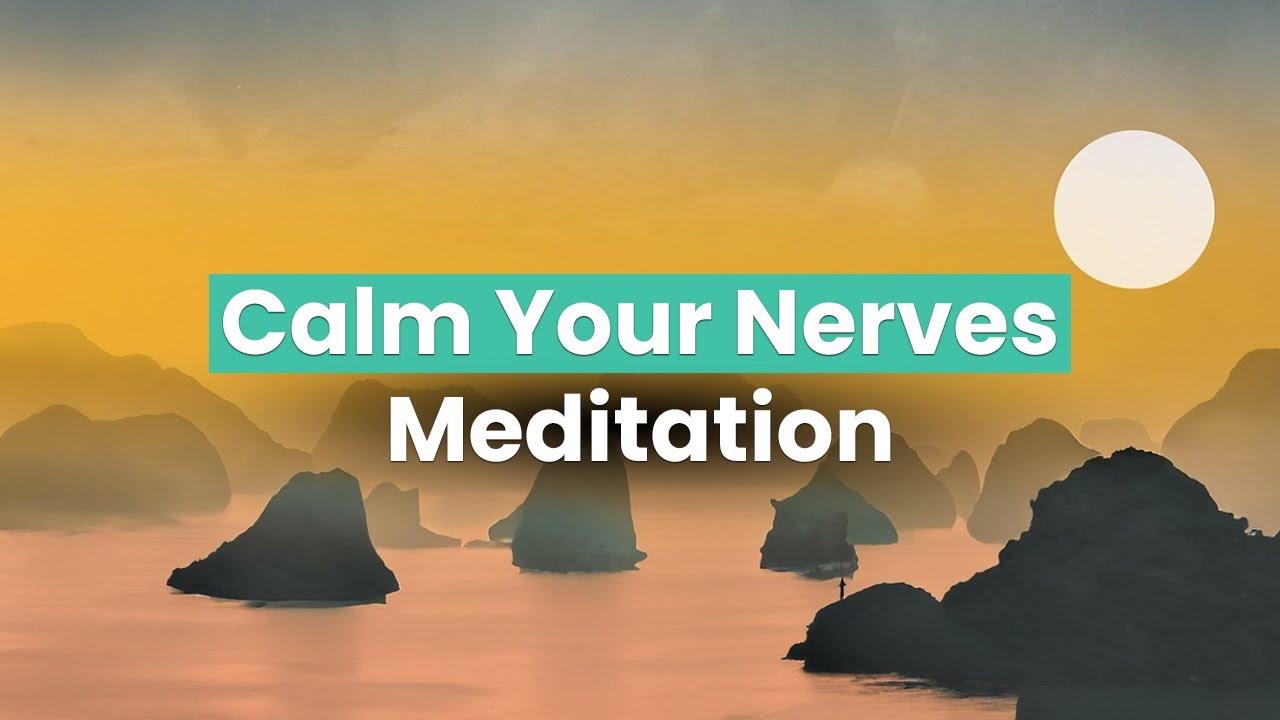 Meditation to lower heart rate and calm nervous system - YouTube