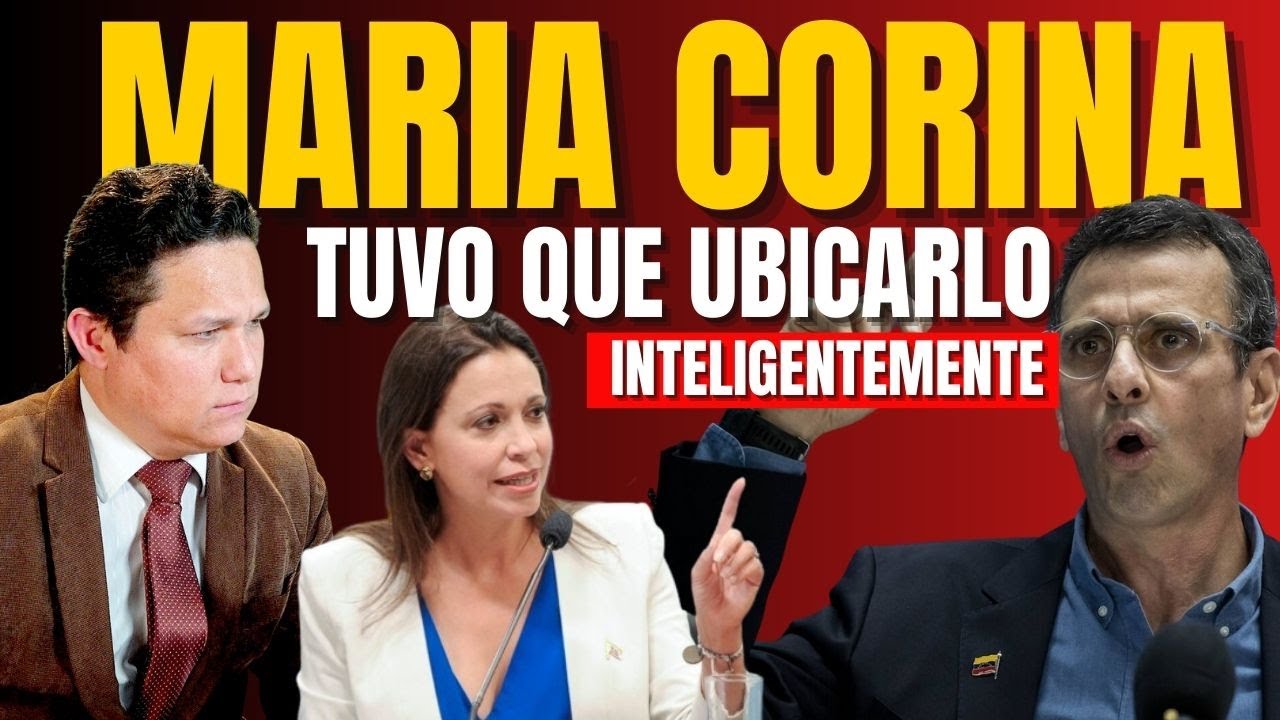 CAPRILES INTENTÓ MINIMIZARLA, PERO ELLA RESPONDIÓ CON ASTUCIA Y ...