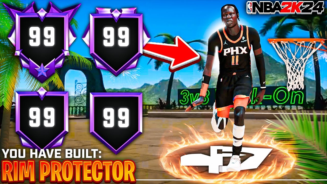 The MOST TOXIC 2-WAY RIM PROTECTING POST SCORER Build NBA 2K24… ALL ...