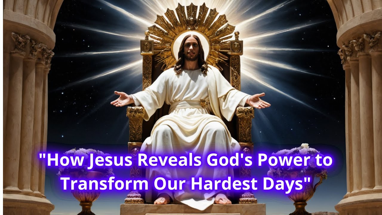 "How Jesus Reveals God's Power to Transform Our Hardest Days" - YouTube