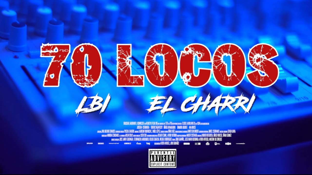 El Charri x @LBI 507 - 70 Locos ( VISUALIZER ) - YouTube