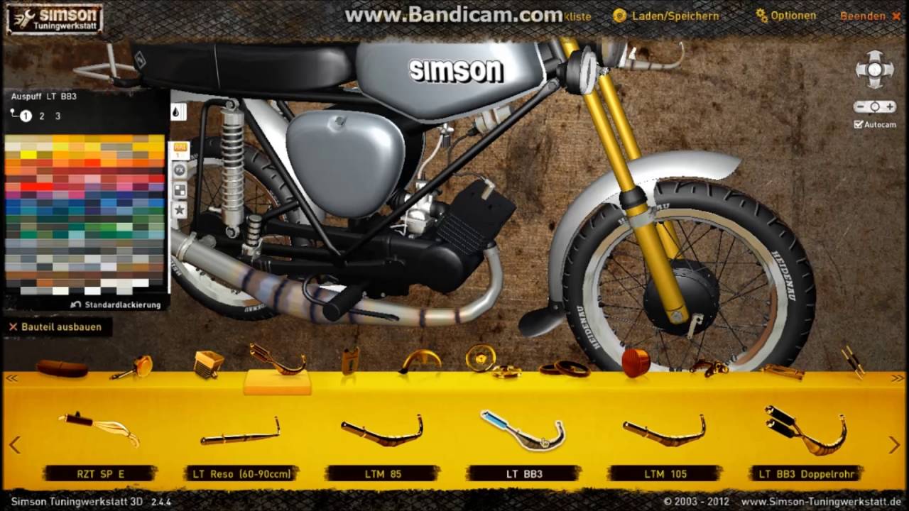 Simson Tuning Werkstatt 3D- Pierwszy projekt #1 - YouTube