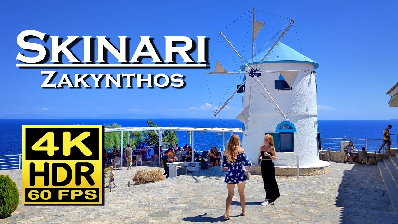 Skinari Zakynthos , Greece in 4K 60fps HDR ( UHD ) Dolby Atmos 💖 The ...