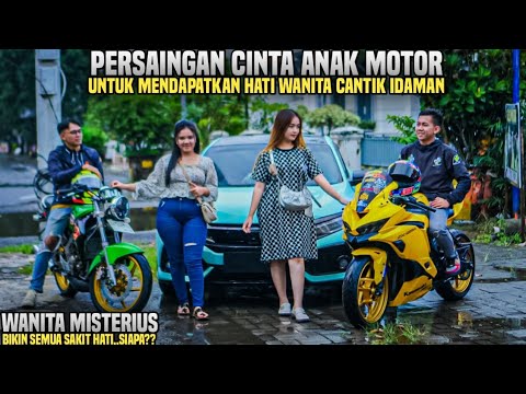 PERSAINGAN SENGIT DUA ANAK MOTOR DAPETIN CINTA WANITA CANTIK IDAMAN!! Tapi kok begini..
