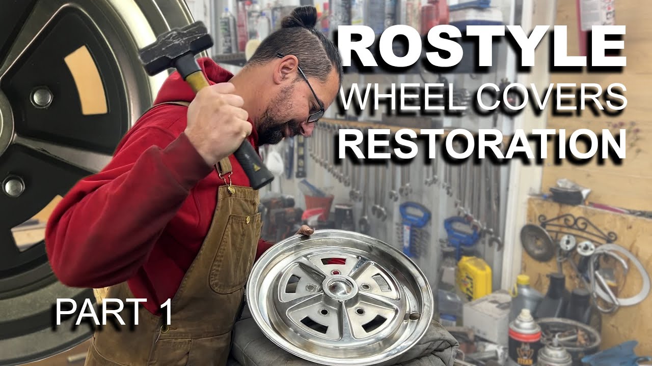 1969 TR6 Wheel Covers Restoration - YouTube