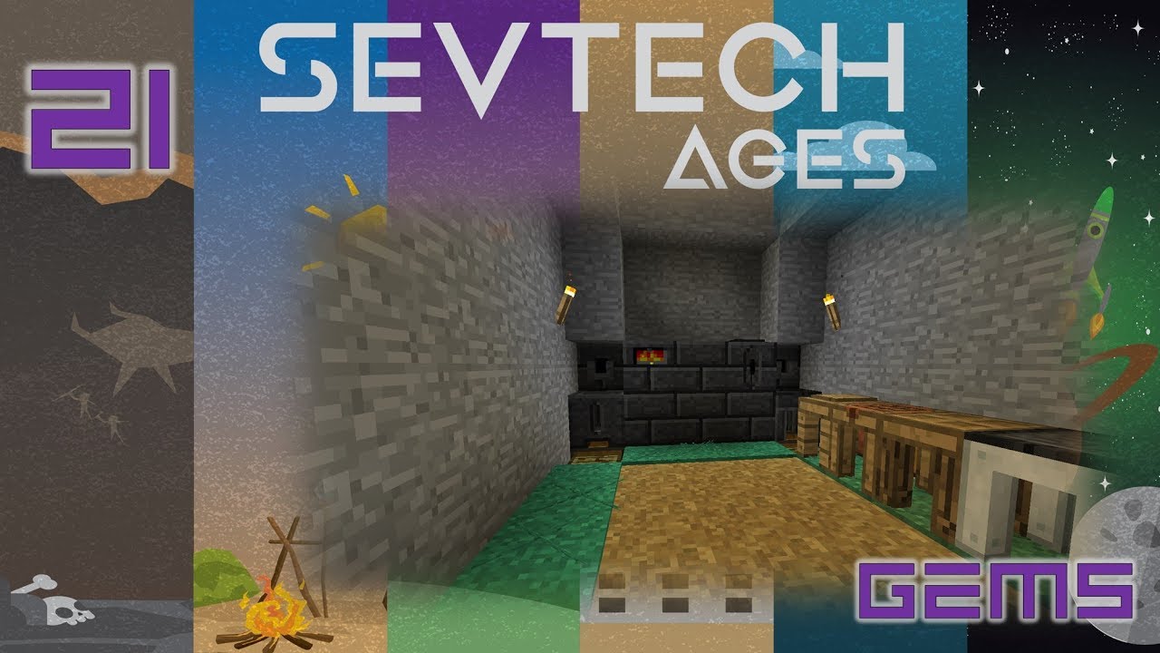 SevTech Ages - 21 - Gems - YouTube