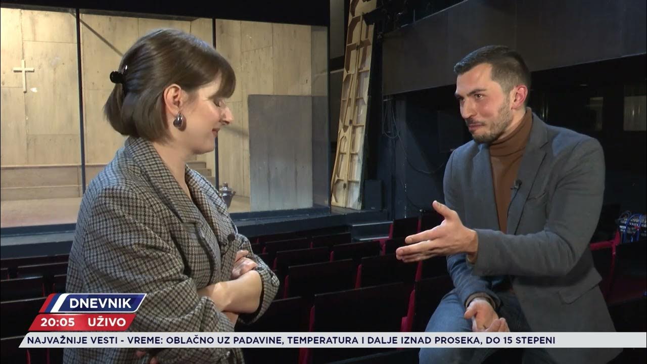 Glumica Hana Selimović o pozorišnom uspehu u eri društvenog neuspeha - YouTube