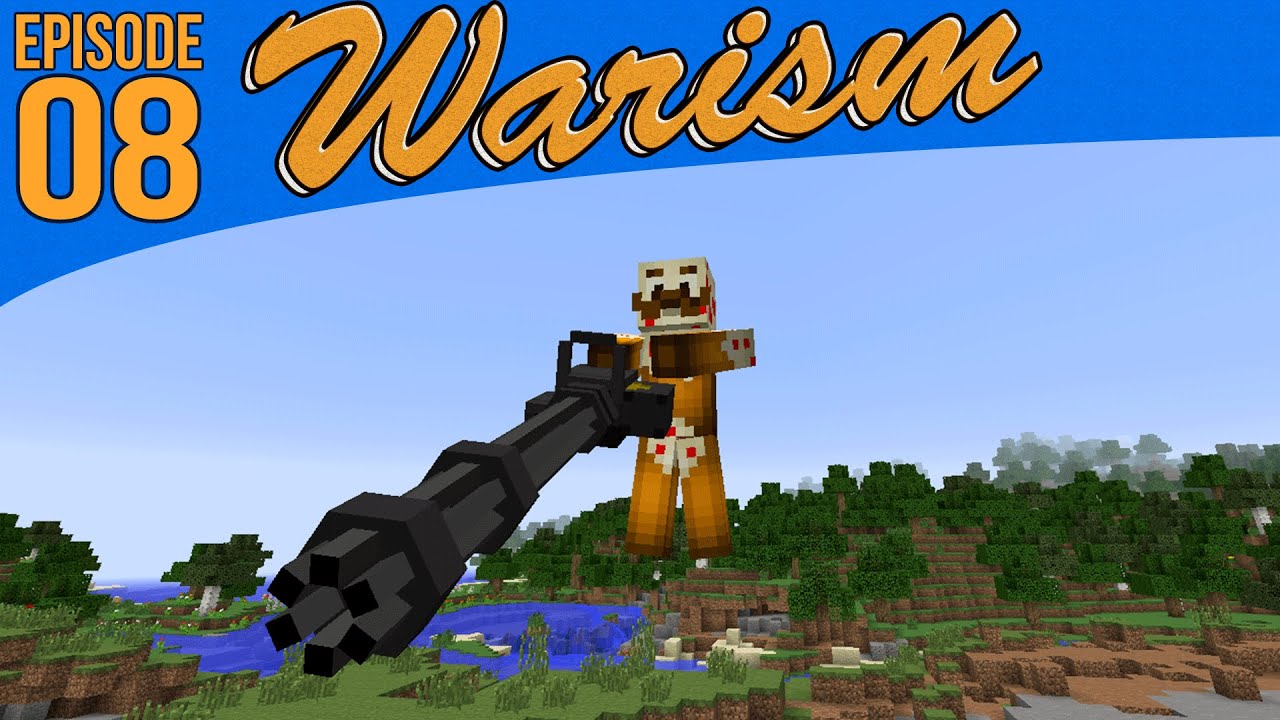 Minecraft Warism: Modded War Survival - Mini Guns! #8 - YouTube
