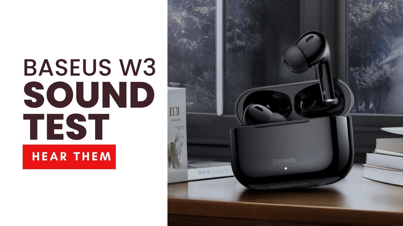 Baseus ENCOK W3 Wireless Earbuds Sound Quality Test: HEAR THEM BEFORE ...