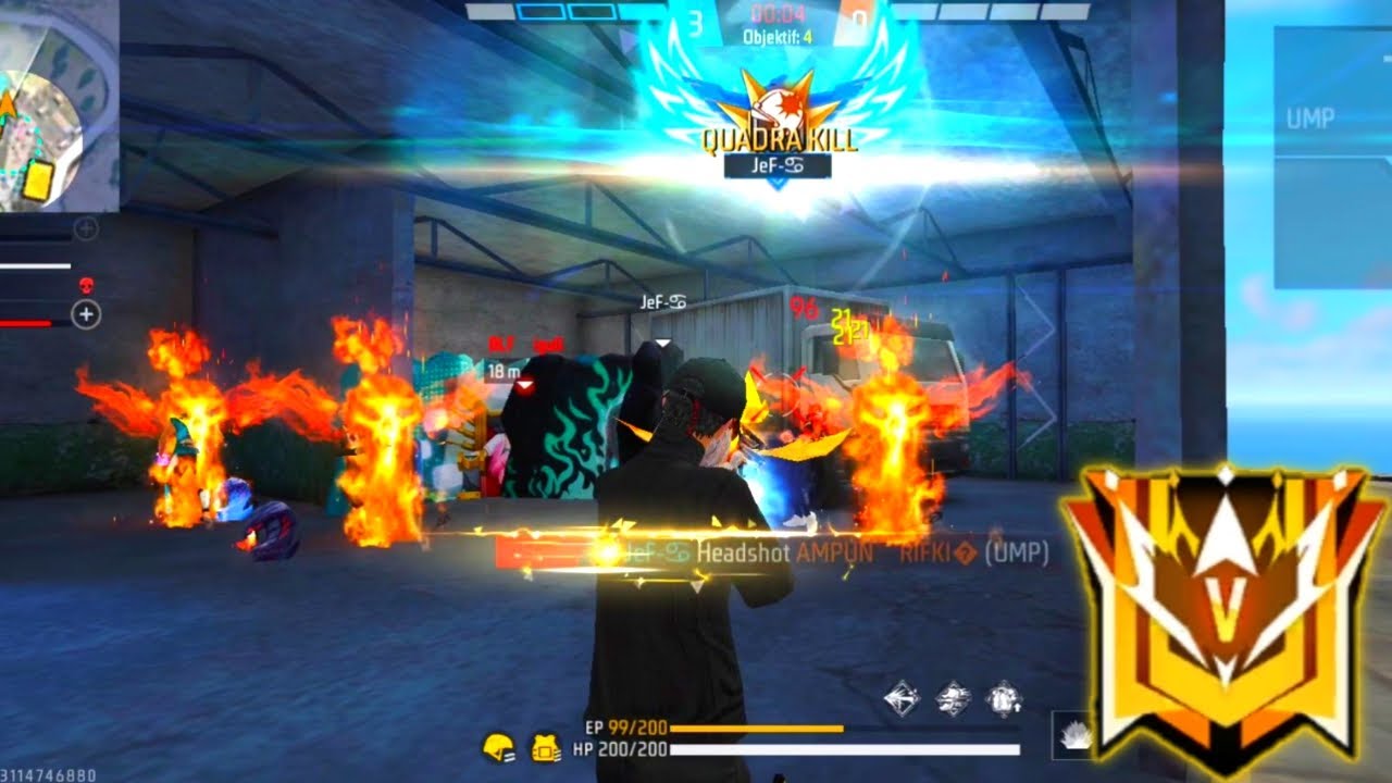 cs ranked | quadra kill ff max | garena free fire video | free fire ...