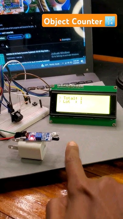 Arduino IR Counter Project Code | IR Proximity Sensor | Arduino IR ...