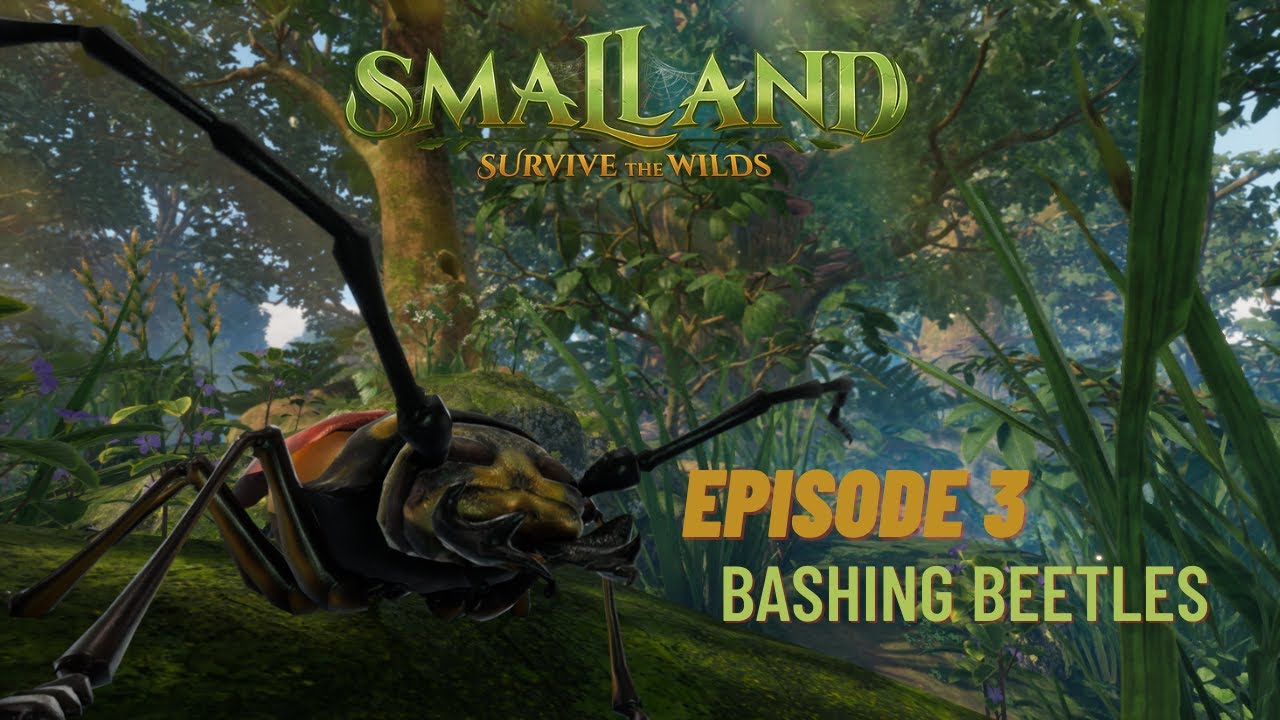 Smalland Ep. 3 - Bashing Beetles and exploring The Overland - Smalland ...