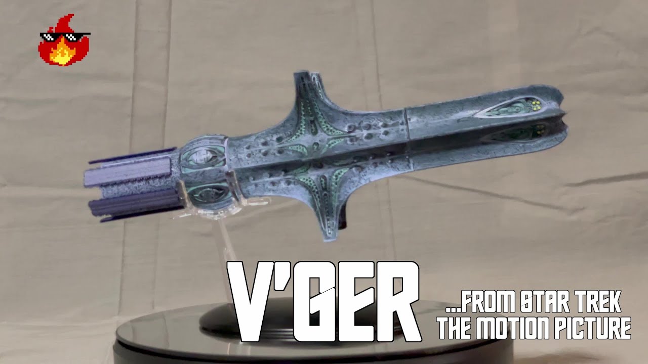 Star Trek V'ger Model Review - YouTube