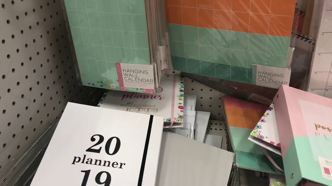 Target Dollar Spot 2019 Planners! - YouTube