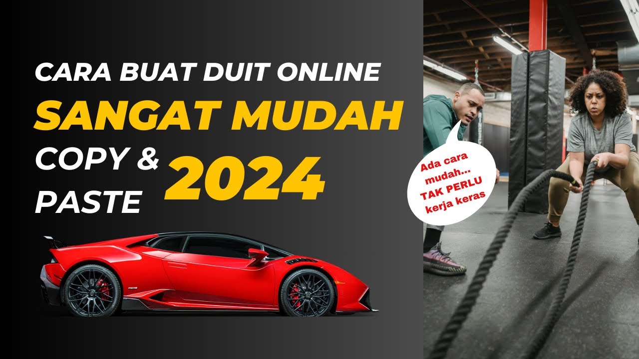 Cara buat DUIT Online Sangat Mudah | Copy & Paste 2024 - YouTube