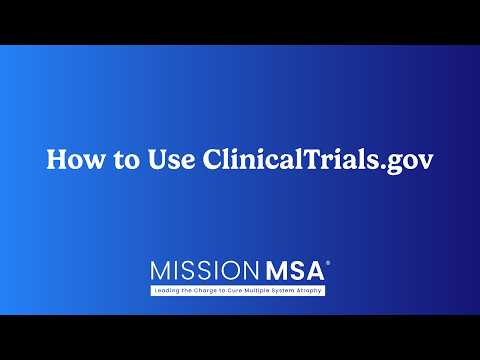 How to Use ClinicalTrials.gov