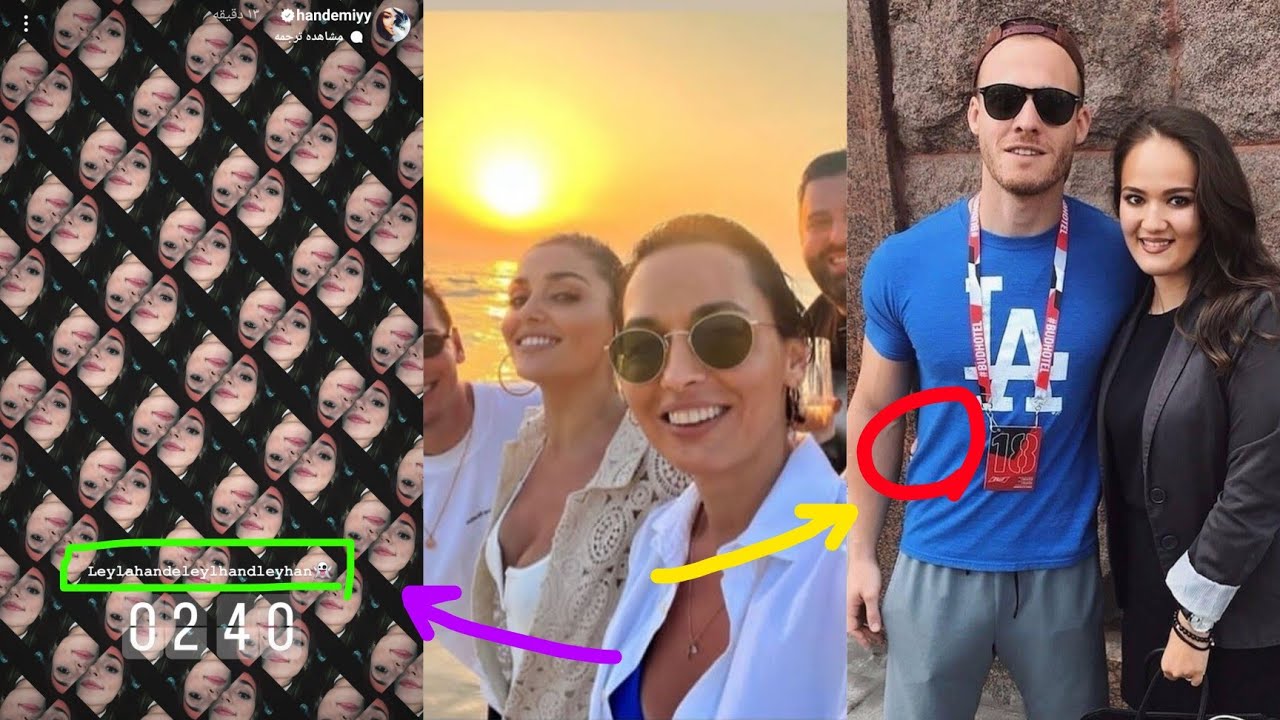 Hande was on the set of the series (Two Strangers) last night! Where is ...