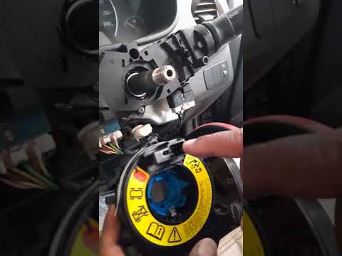 Hyundai i10 sport clock spring change - YouTube