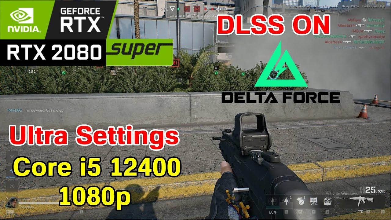 Delta Force Gameplay RTX 2080 Super Ultra Settings DLSS On - YouTube
