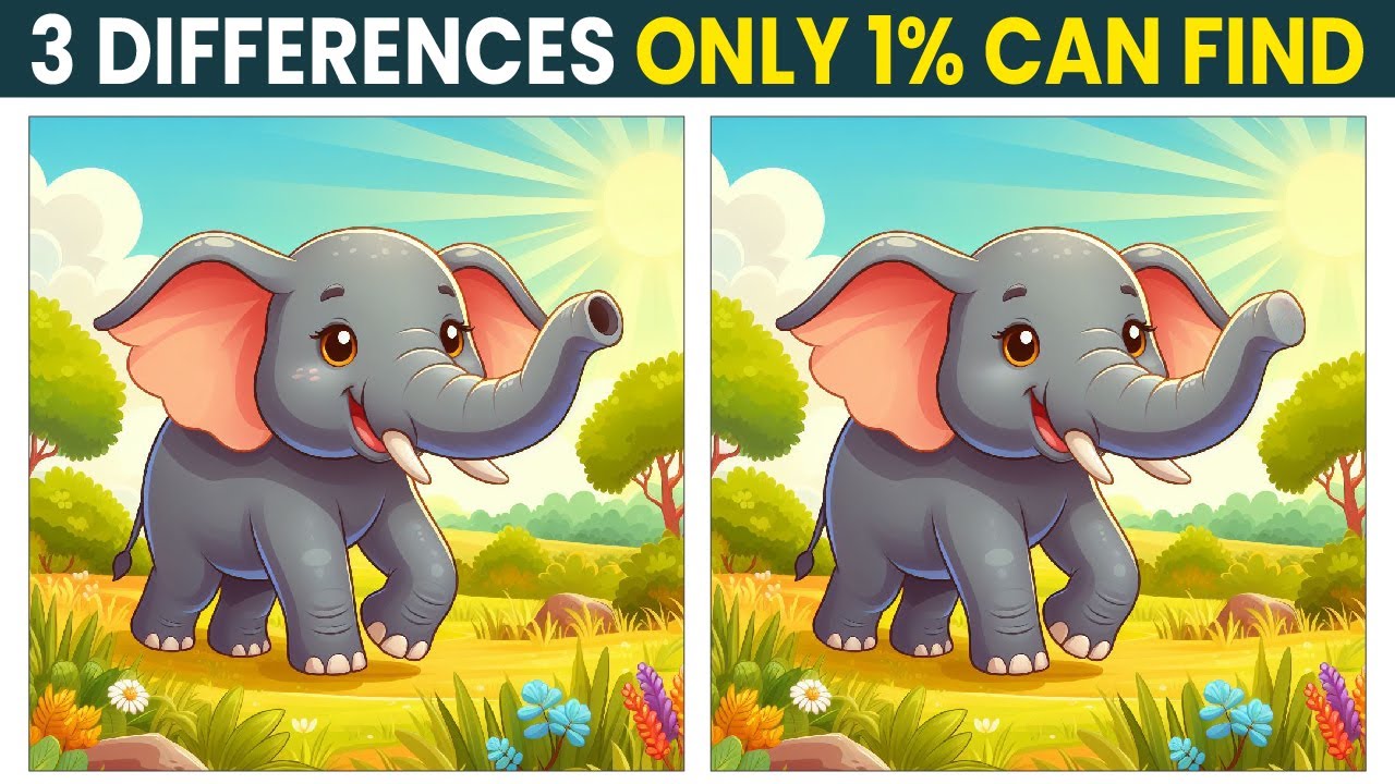 Spot the Difference: Brain Teaser! Test Your Mind! - YouTube