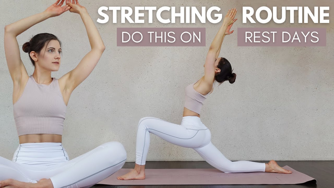 Mach diese 12 MIN Stretching Routine an deinen REST DAYS | Ganzen ...