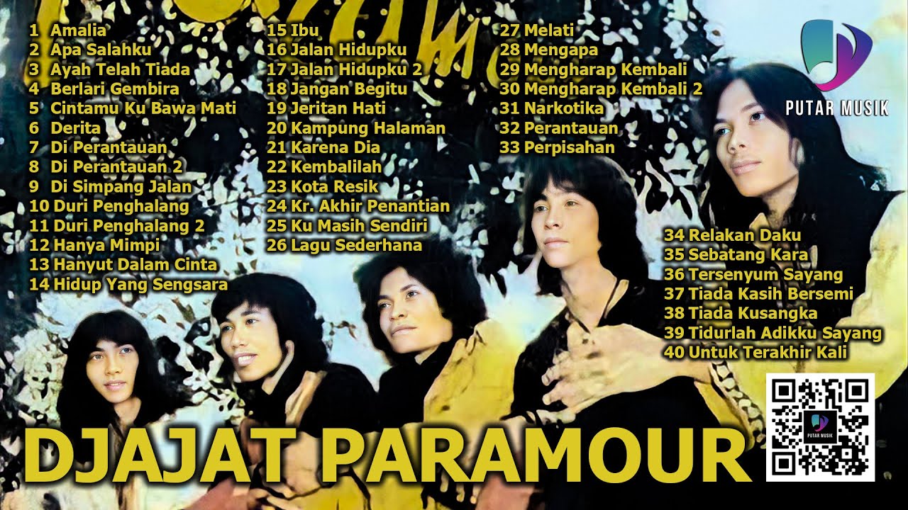 PUTAR MUSIK - ALBUM KENANGAN TERBAIK DJAJAT PARAMOUR - YouTube