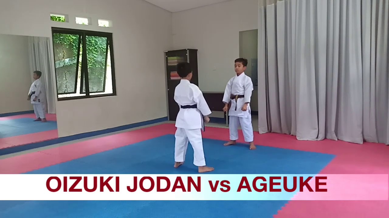 SYAGHAF FFM & GHATFAN AFM. KUMITE DASAR OIZUKI JODAN. WANKAE DOJO ...