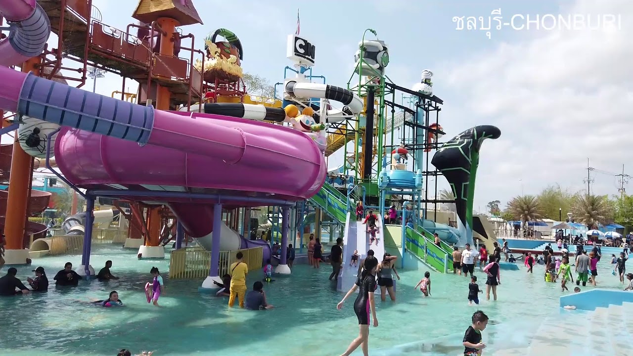 Cartoon Network Amazone Water Park - YouTube