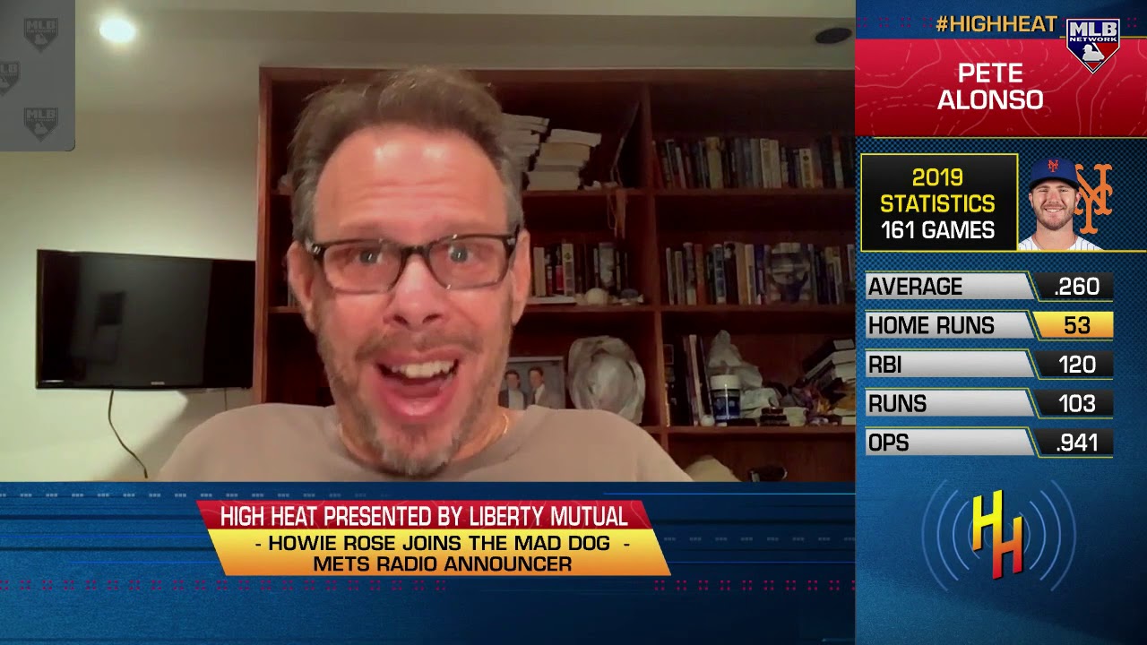 Howie Rose talks Cespedes, Mets in 2020 on High Heat - YouTube