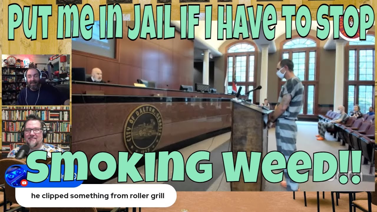 Man asks to go to Jail if He has to Stop Smoking Weed! | Live Zoom ...