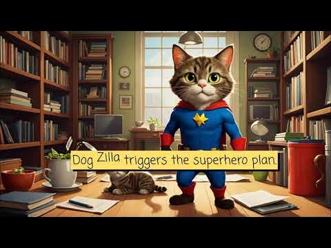 A Day in the Life of Captain Catnip | The Furry Superhero Adventure - YouTube