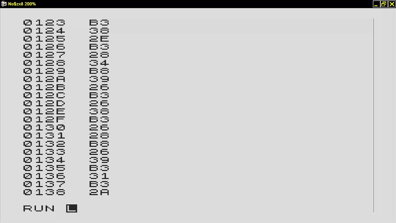 Hex Poke & Peek Decimal Address 19xx SINCLAIR ZX80 ZX 80 ZX81 ZX 81 ...
