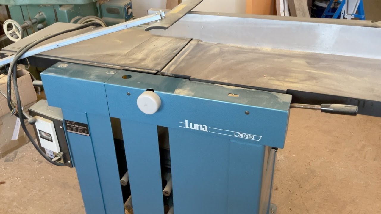 Köp Rikt och planmaskin Luna L38/310 på Klaravik - YouTube