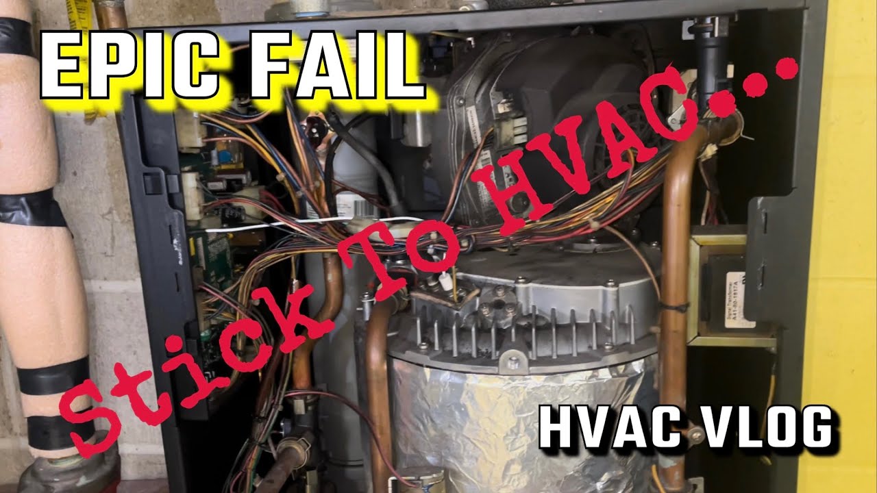 HVAC Tech (ME) Attempts Plumbing (EPIC FAIL) - YouTube