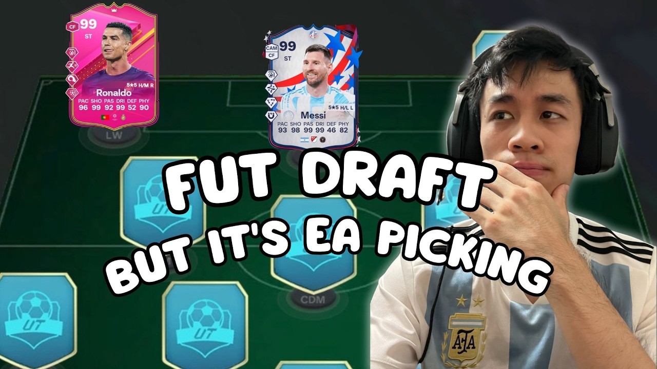 FUT Draft but it's EA picking the team | FC 24 - YouTube