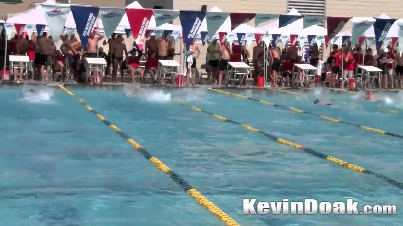Kevin Doak 100 Free SCY 2011 Masters Short Course Nationals - YouTube