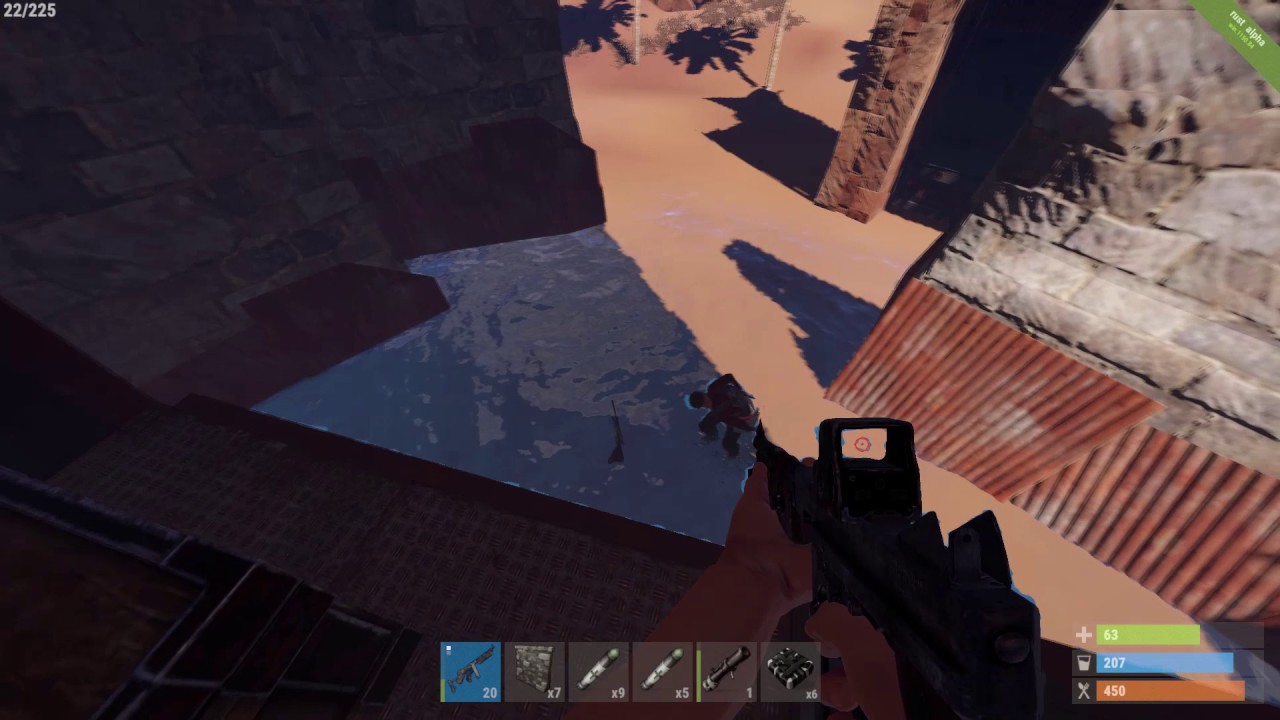 Raiding Small Armoured Base !! RUST !! - YouTube