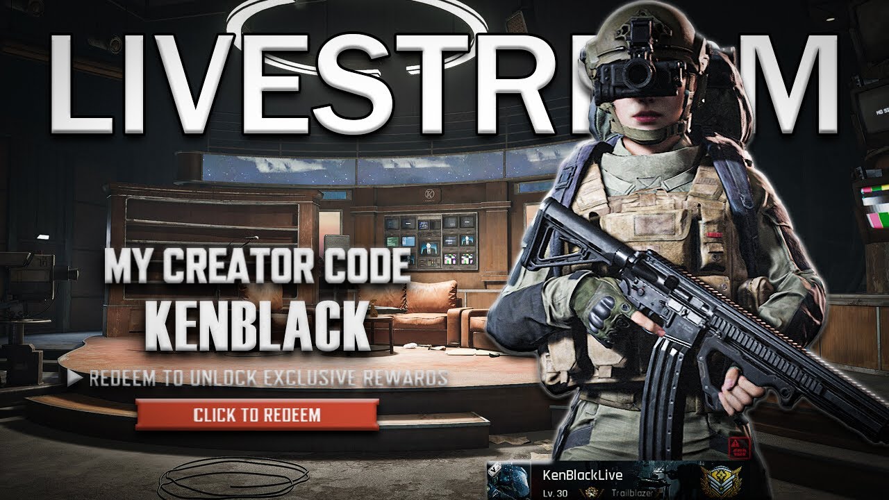 🔴Live | Creator Code: KenBlack | Arena Breakout Infinite - YouTube